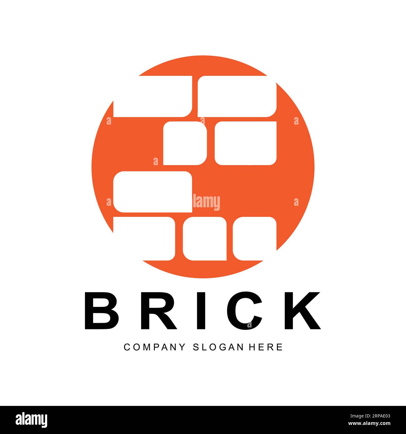 Interior brickwork Stock Vector Images - Alamy