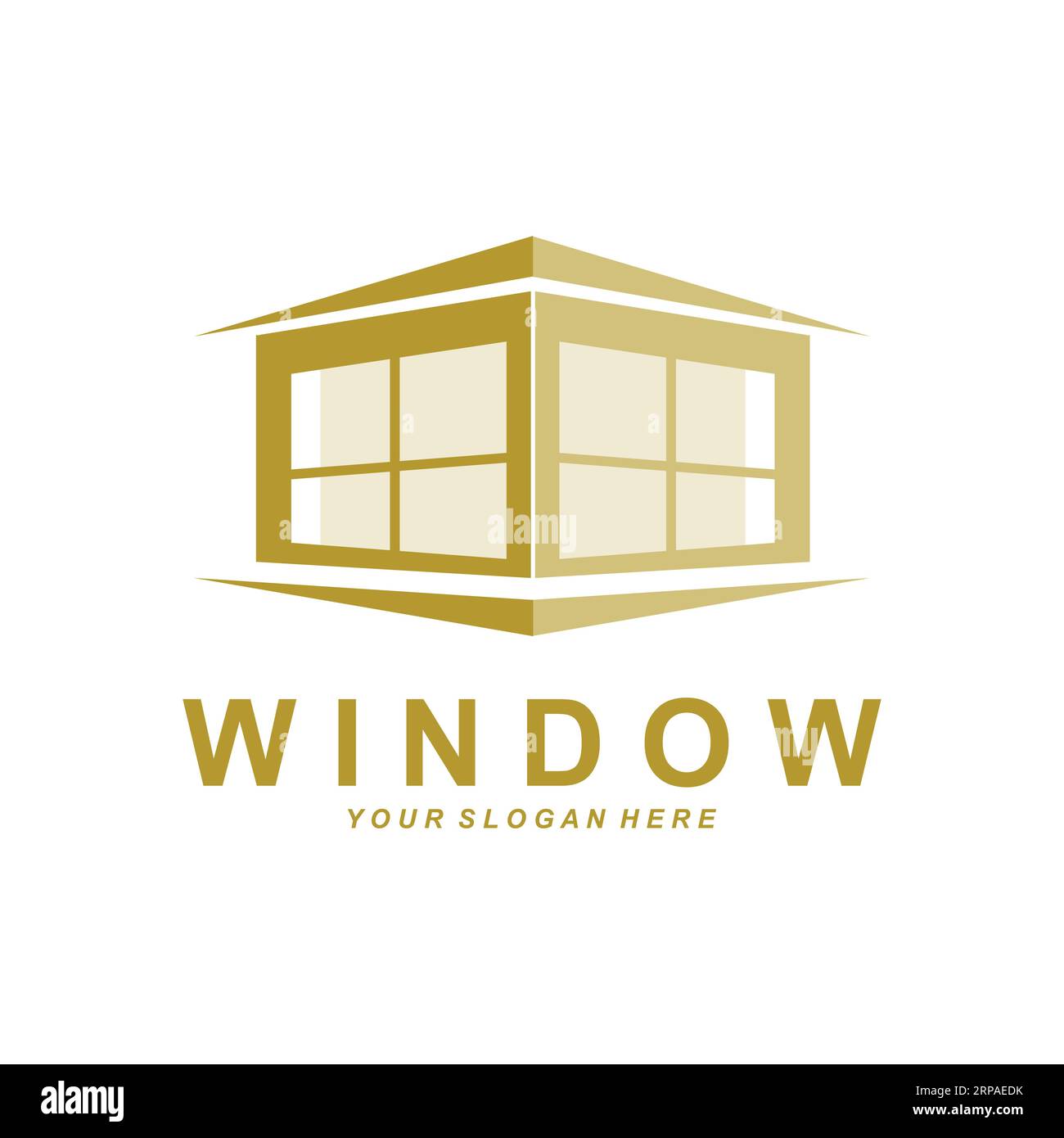 Home Window Logo, Home Interior icon design Stock Vector Image & Art ...