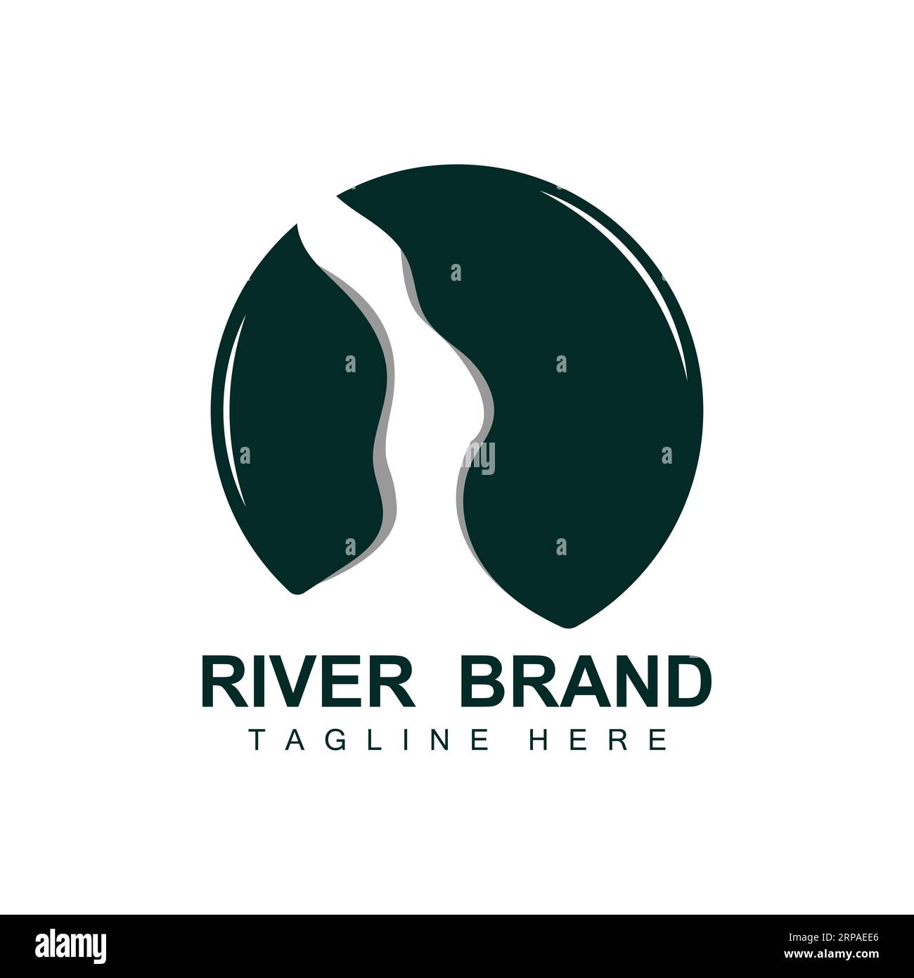 Lakeside mountain Stock Vector Images - Alamy