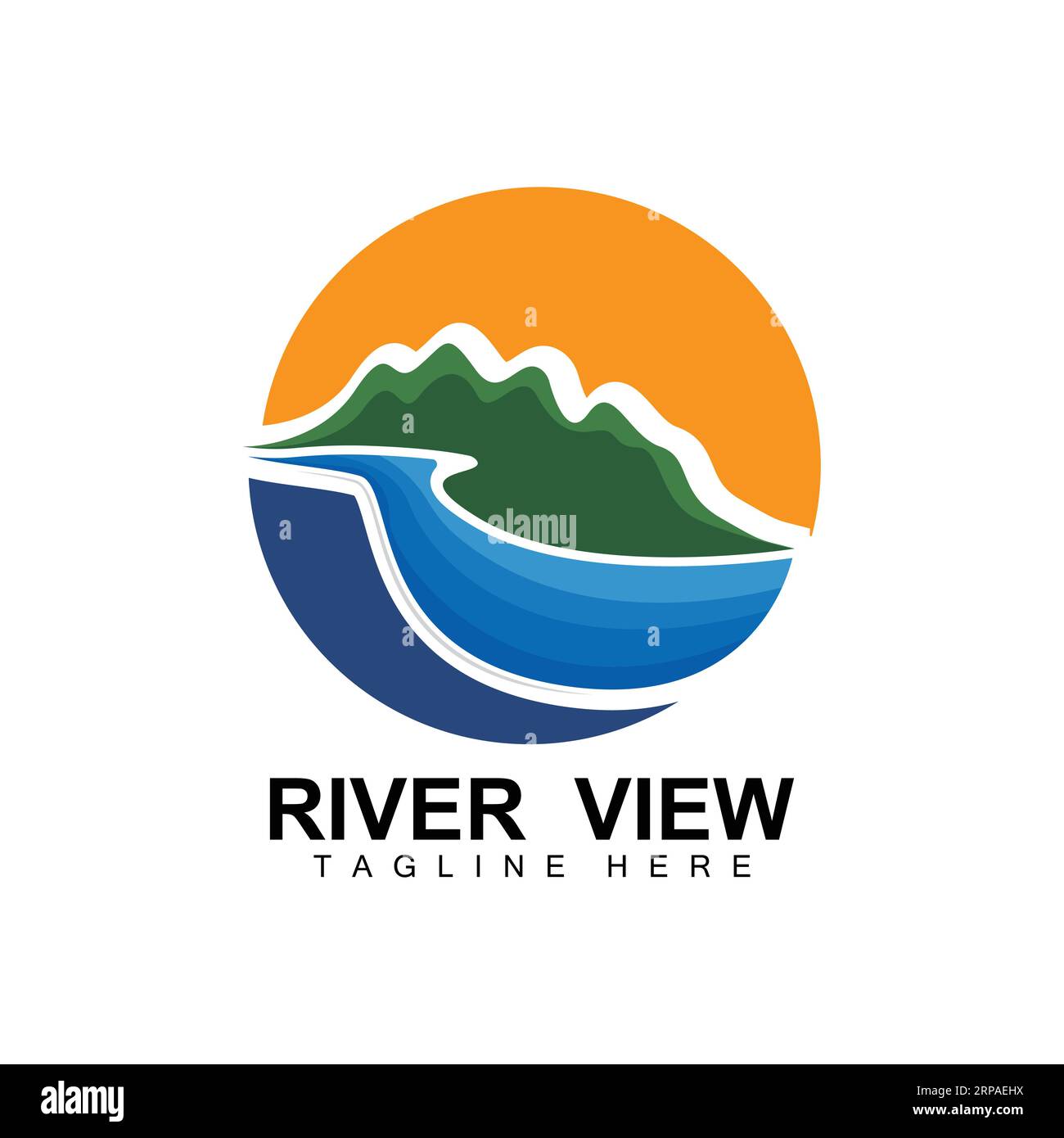 Mountain River Logo Architect