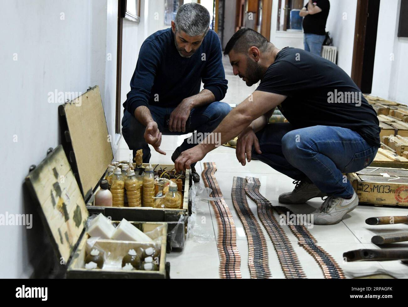 Syria damascus confiscated hi-res stock photography and images - Alamy