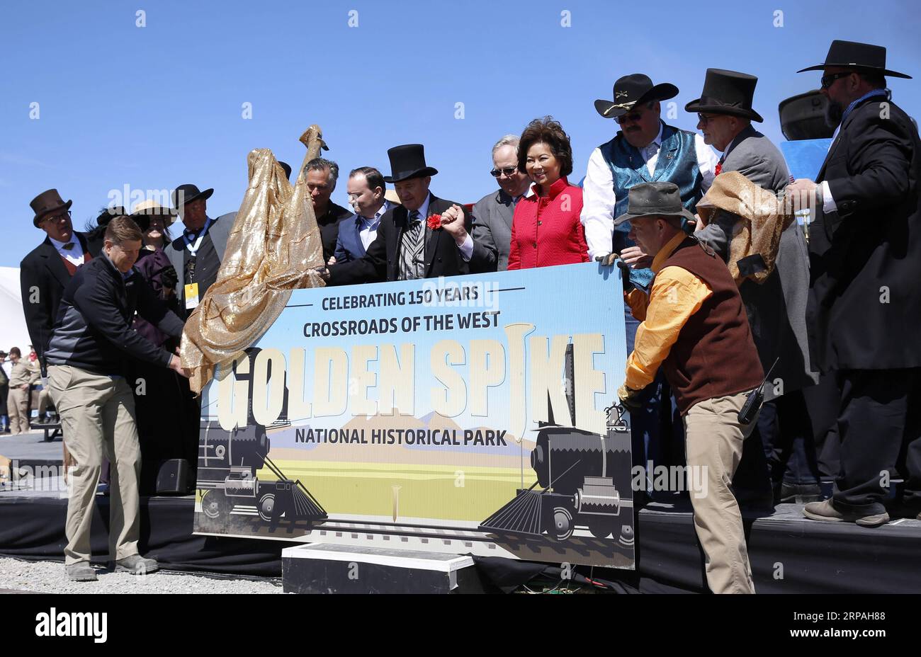 Golden spike national historical park hi-res stock photography and ...