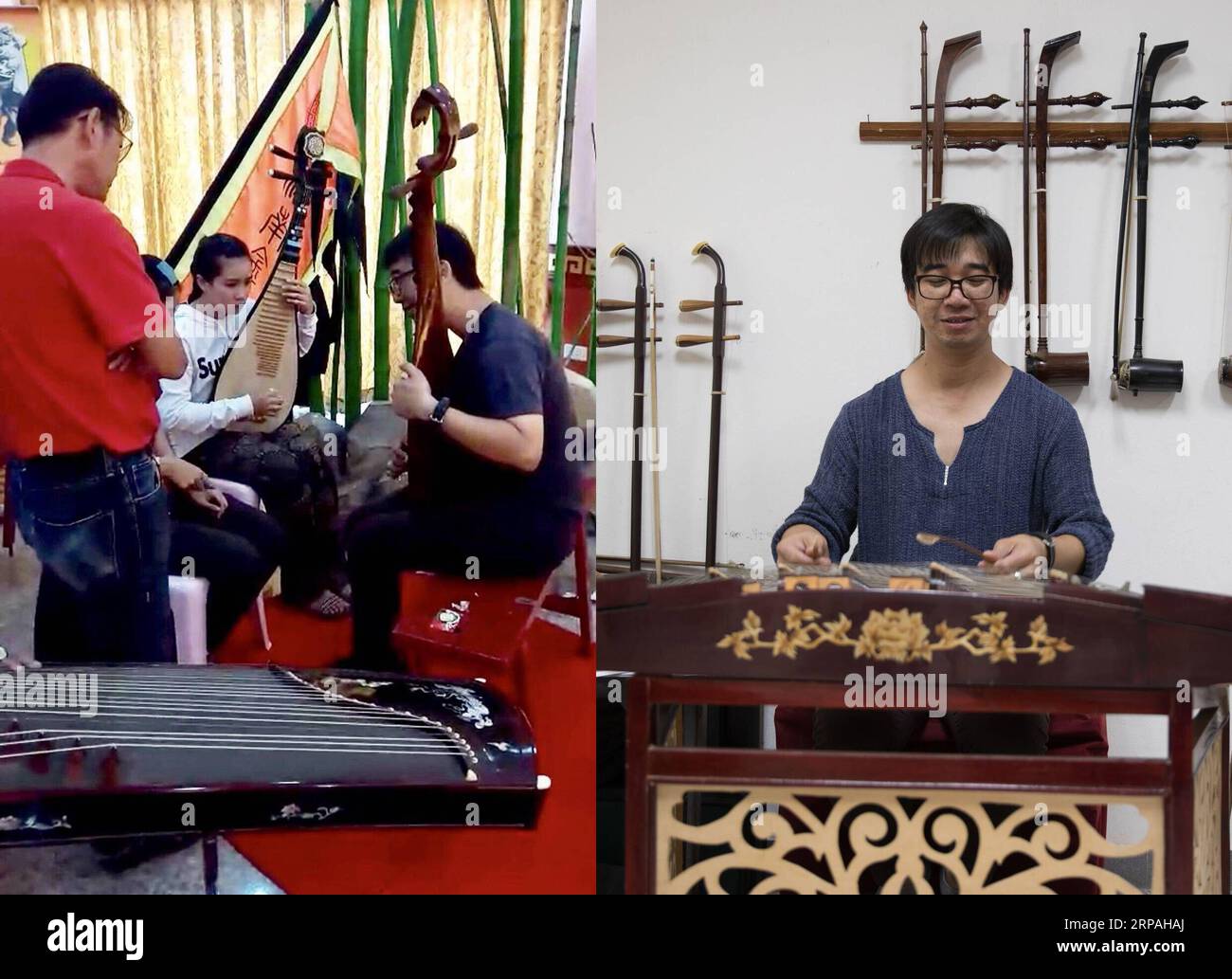 (190511) -- BANGKOK, May 11, 2019 (Xinhua) -- Combined photo shows ...