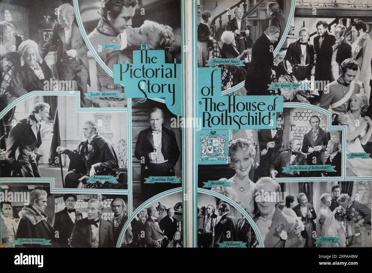 GEORGE ARLISS BORIS KARLOFF LORETTA YOUNG ROBERT YOUNG and C. AUBREY ...