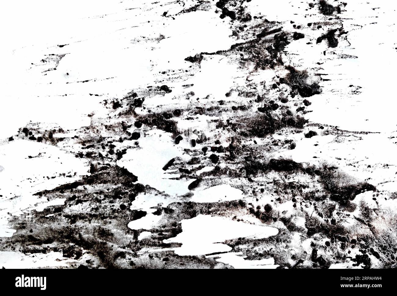 Wet mud isolated on white background Stock Photo - Alamy