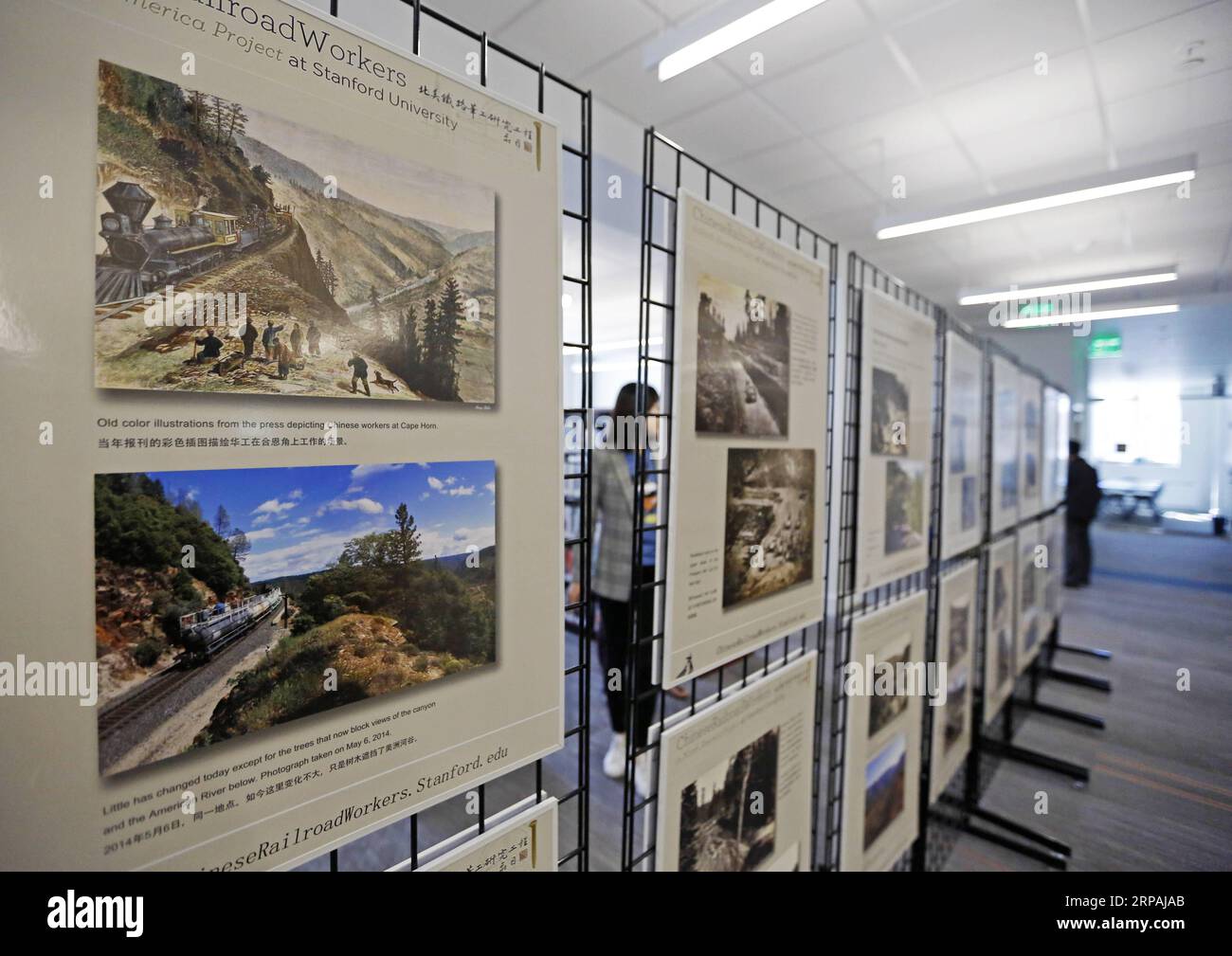 American transcontinental railroad hi-res stock photography and images ...