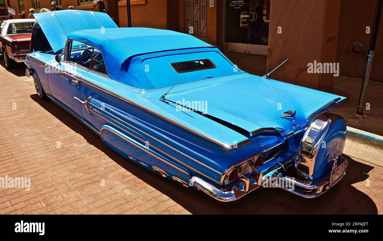 (190512) -- SANTA FE (U.S.), May 12, 2019 -- A lowrider is on display ...