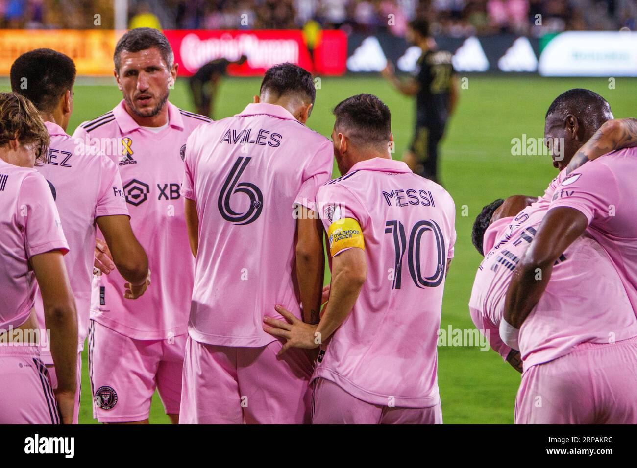 Lionel messi inter miami celebrates hi-res stock photography and images ...