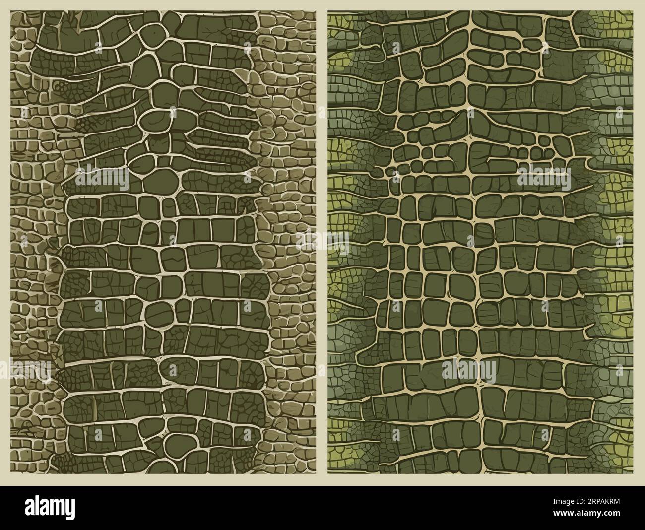 Crocodile leather texture, animal skin art vector Stock Vector Image ...