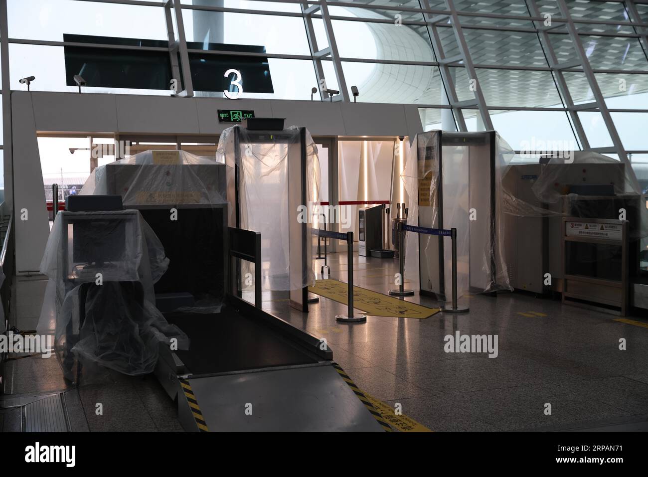 Shenzhen Bao'an International Airport suspends flight operations as the ...