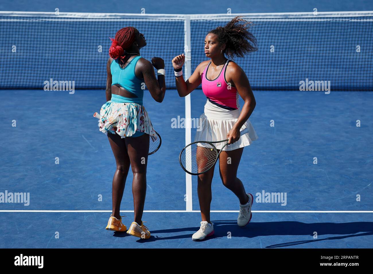 September 3, 2023, New York, New York, USA: Clervie Ngounoue (USA ...