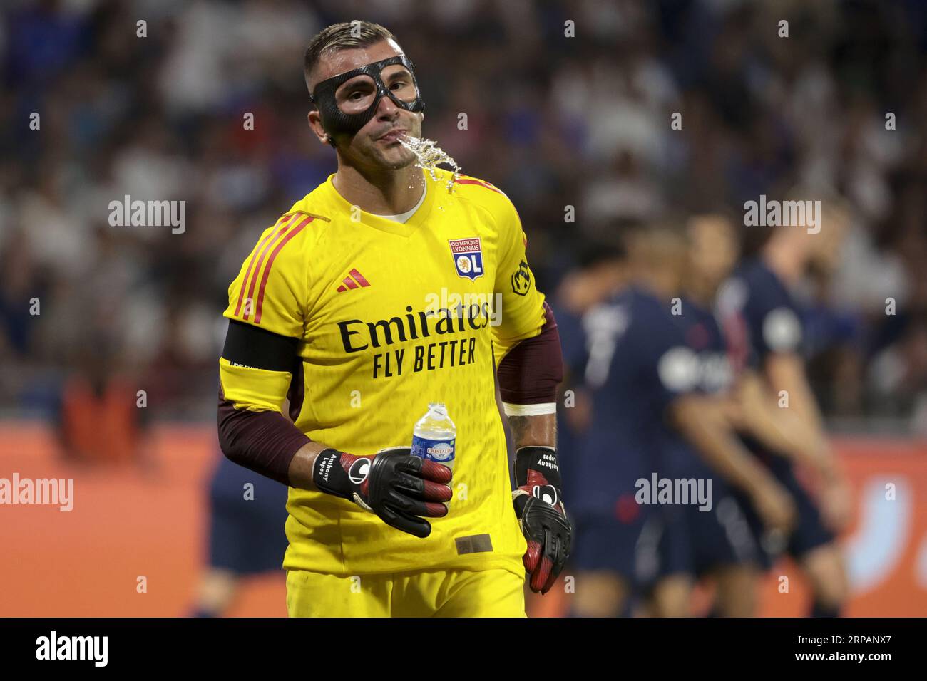 Lyon goalkeeper Anthony Lopes during the French championship Ligue 1 ...
