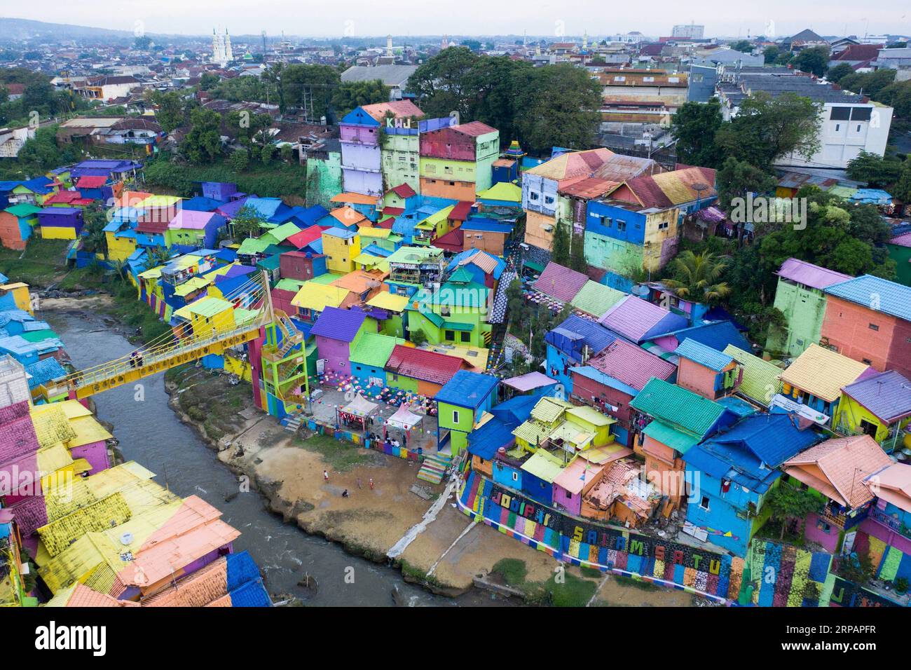 Jodipan village malang hi-res stock photography and images - Alamy