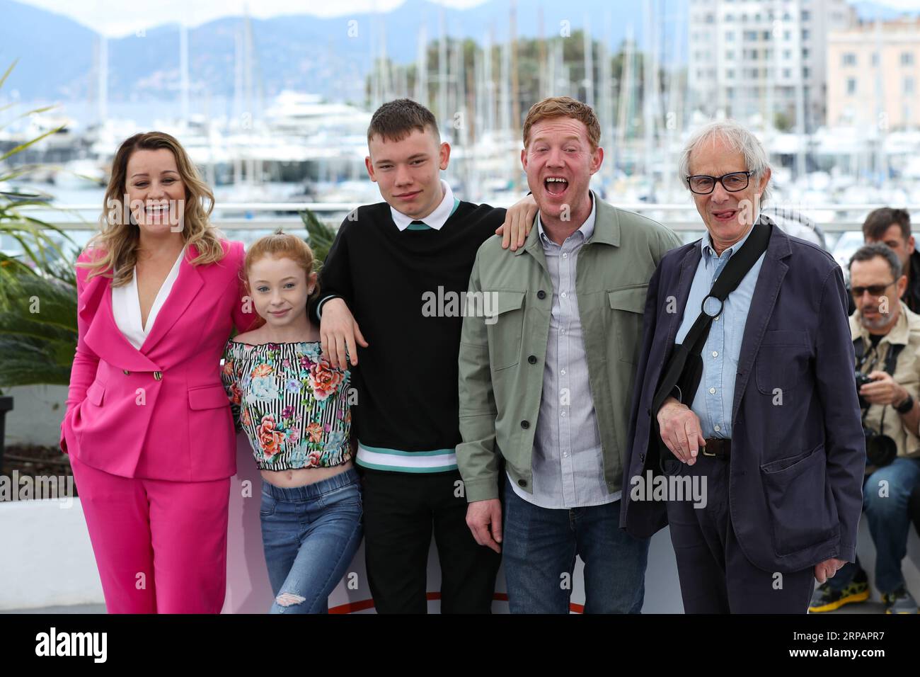 (190517) -- CANNES, May 17, 2019 (Xinhua) -- (L-R) Debbie Honeywood ...
