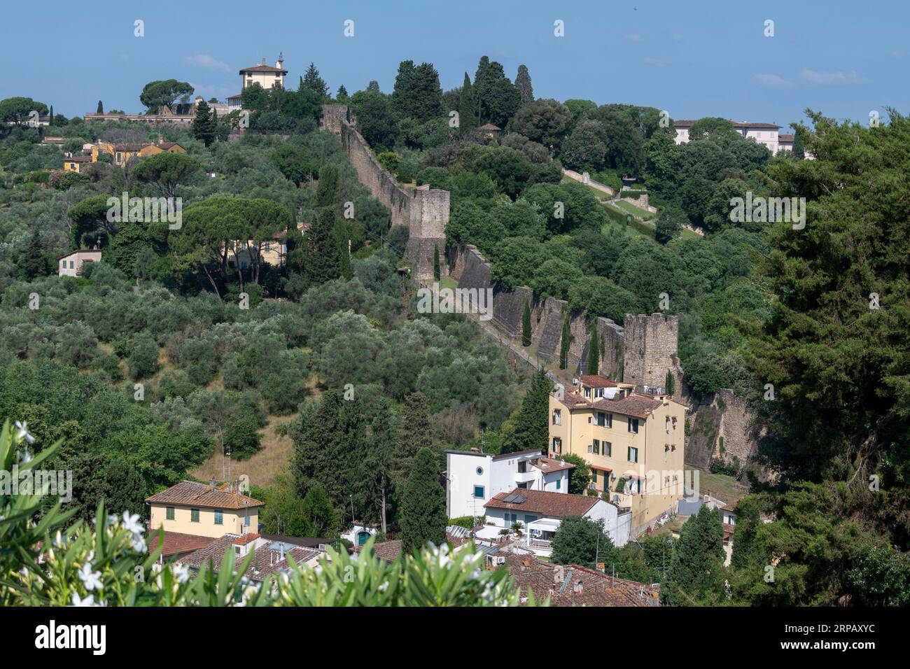 Florence defence wall hi-res stock photography and images - Alamy