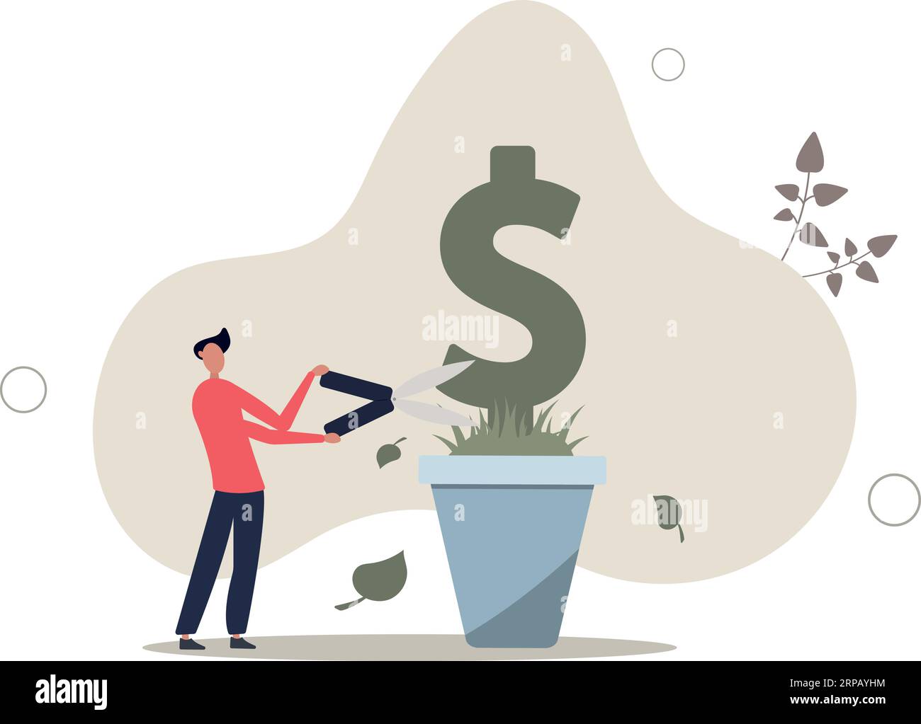 Make profit from investment, earning money, stock capital gain or ...