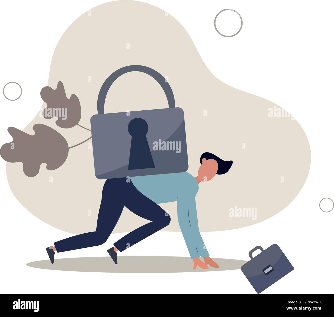 Business closing down sad Stock Vector Images - Alamy
