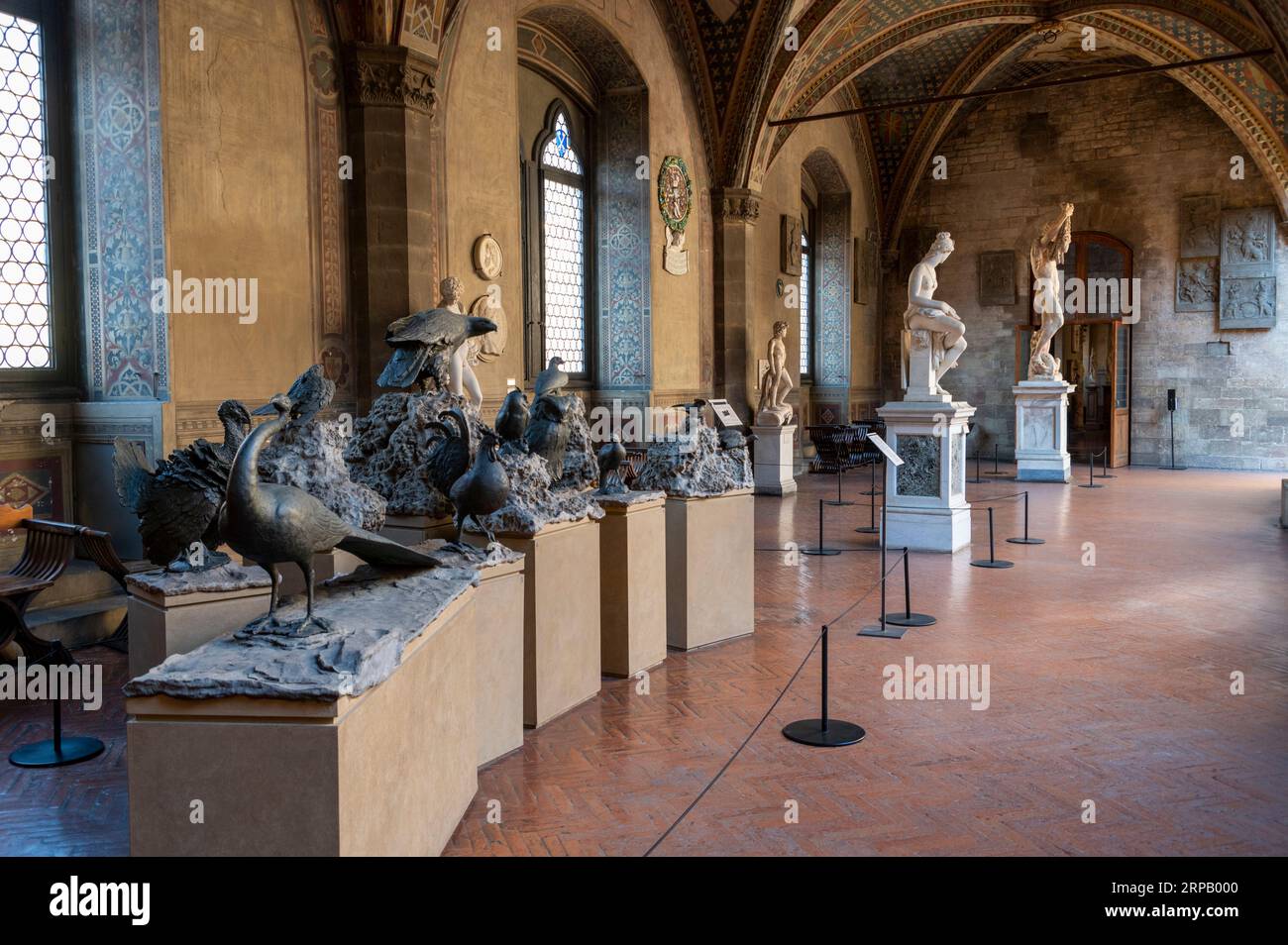 A selection of ornamental bronze animals at the National Museum of ...