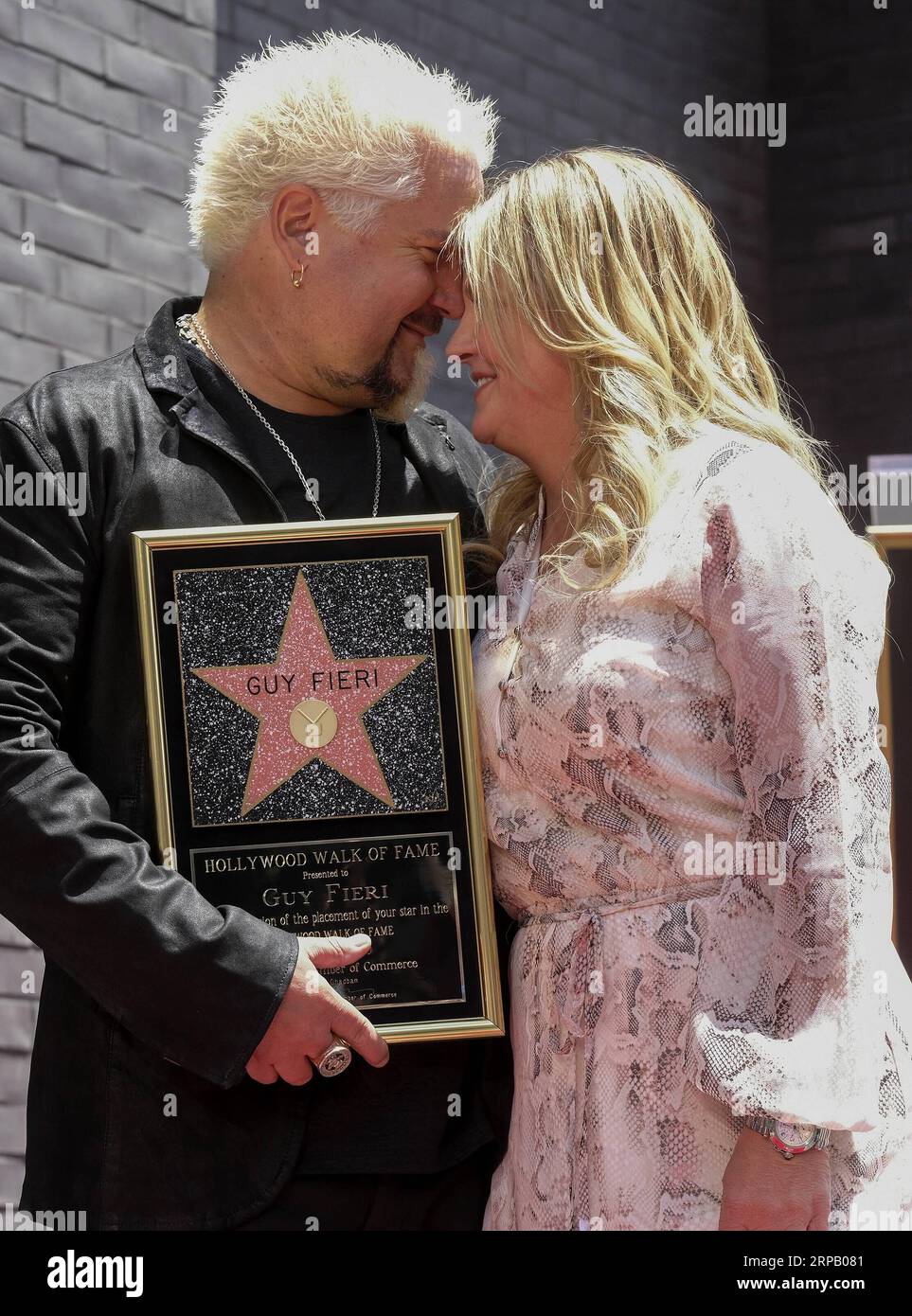 (190523) -- LOS ANGELES, May 23, 2019 -- Restaurateur Guy Fieri and his ...