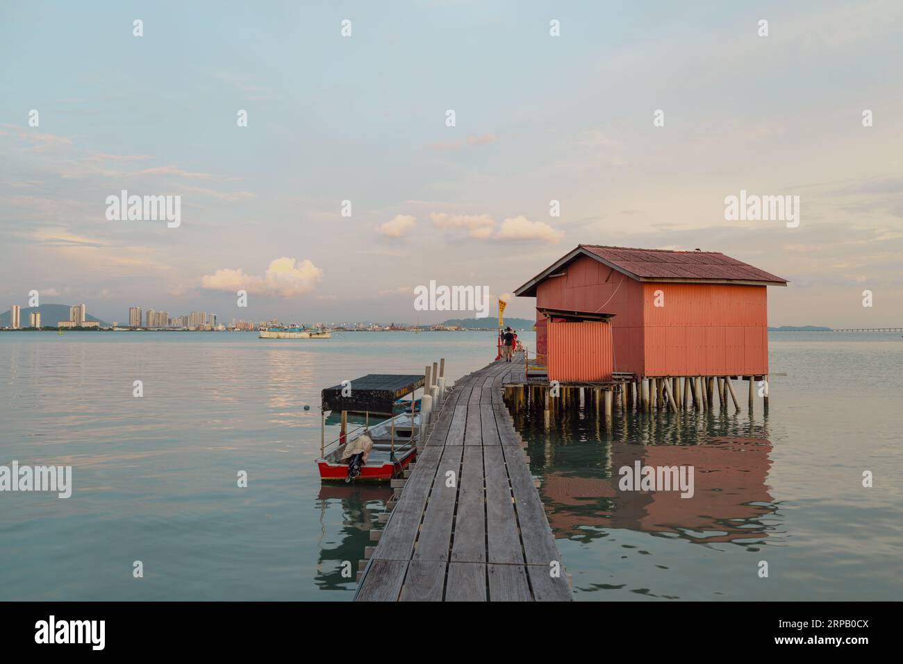 Georgetown Tan Jetty in Penang island, Malaysia Stock Photo - Alamy