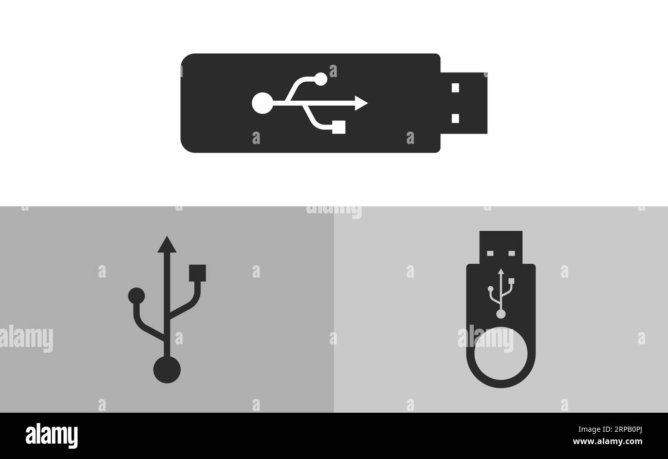 Usb pen drive Black and White Stock Photos & Images - Alamy