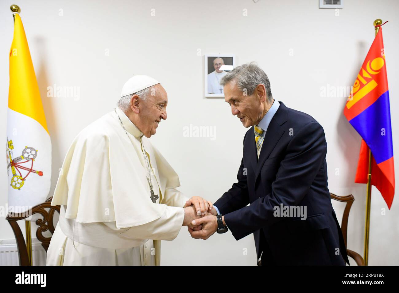 Mongolia, Ulaanbaatar, 2023/9/4 .Pope Francis during ' Meeting with ...