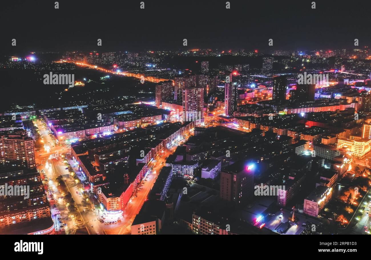 (190524) -- CHANGCHUN, May 24, 2019 (Xinhua) -- Aerial photo taken on ...