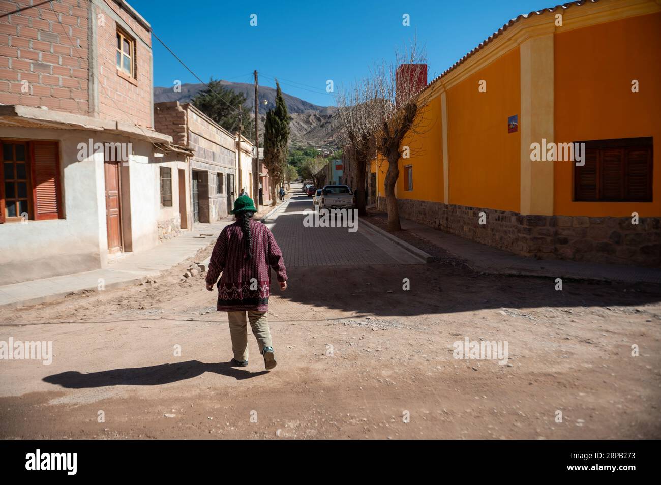 Maimara, Argentina : 2023 June 8 : People walking through the town of ...