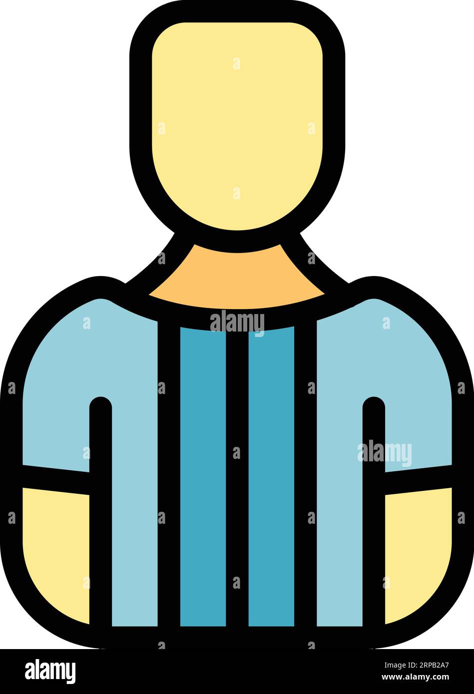 Football referee children Stock Vector Images - Alamy