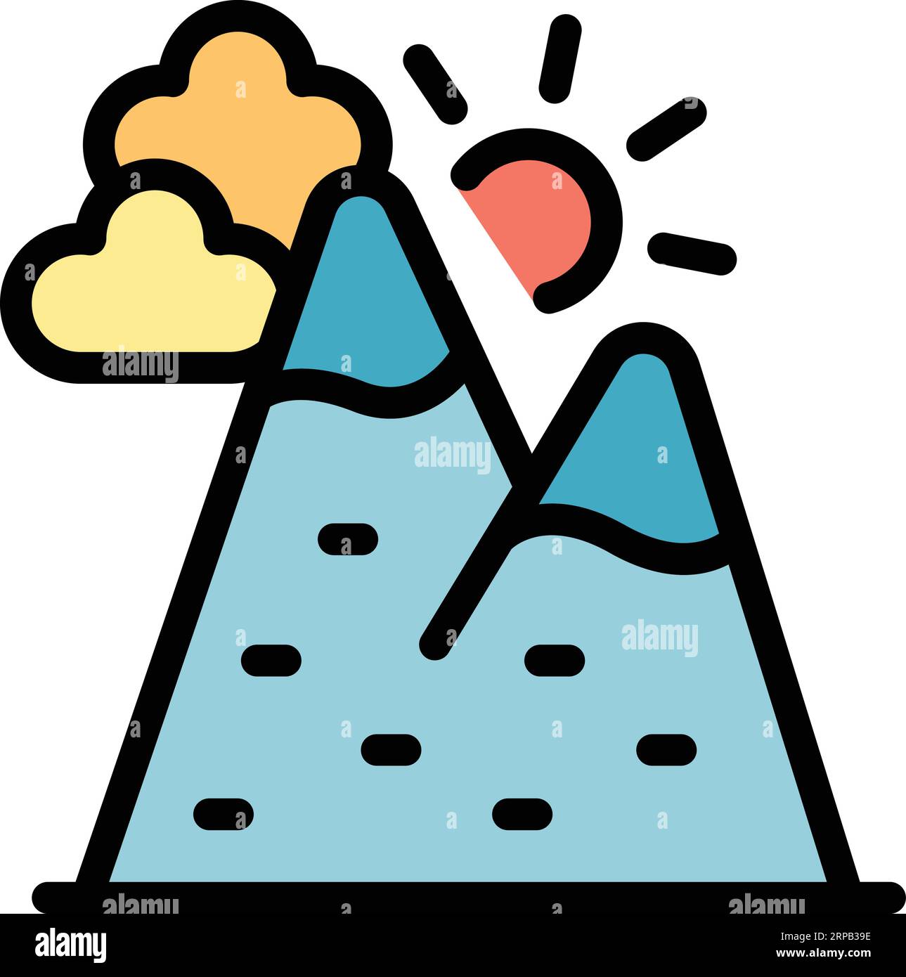 Training camp football mountains Stock Vector Images - Alamy