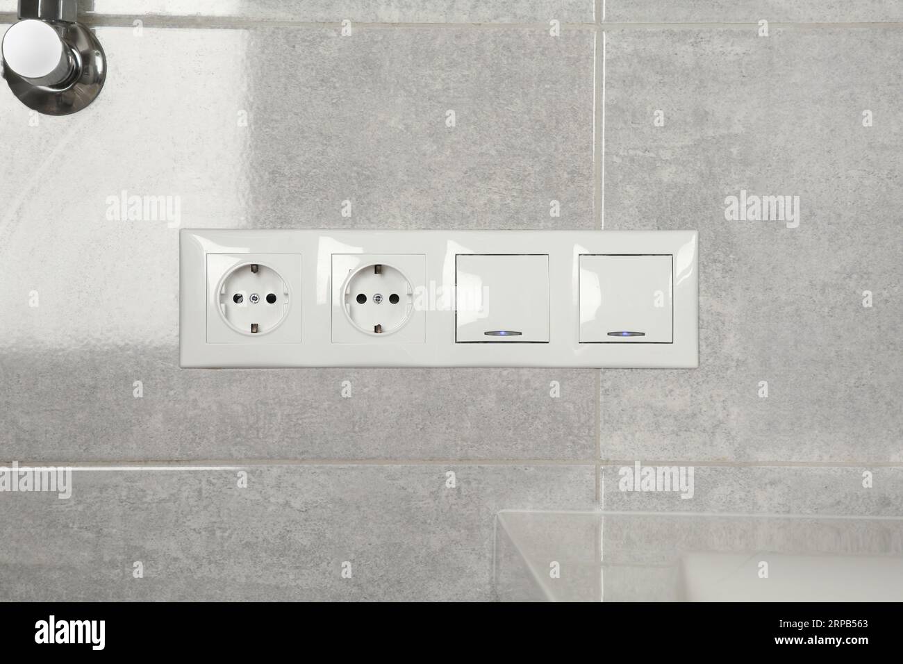 Electrical household switches sockets hi-res stock photography and ...