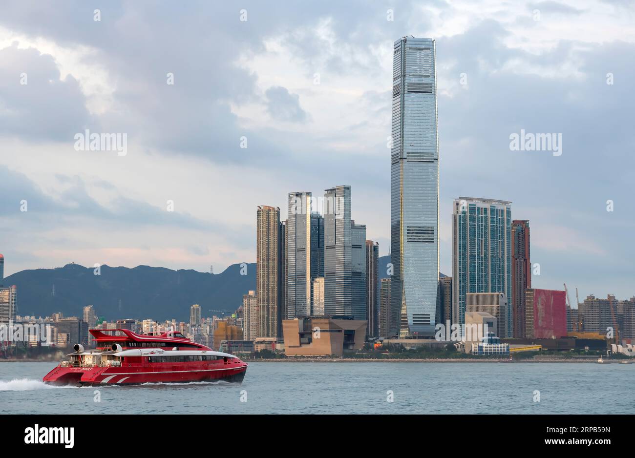 The famous Hong Kong Macau Ferry TURBOJET resume sailing services after ...