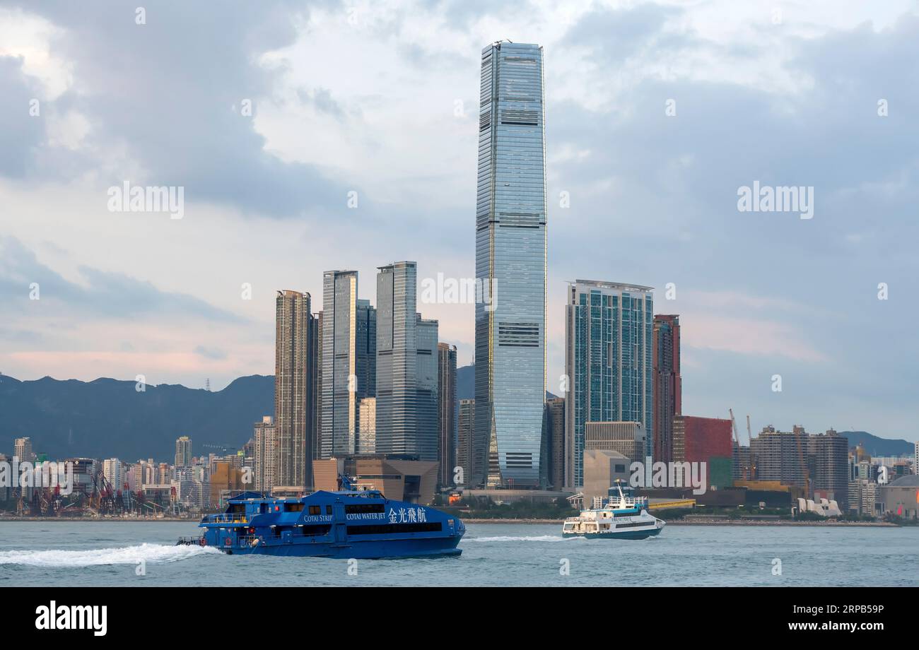 The famous Hong Kong Macau Ferry COTAI WATER JET resume sailing ...