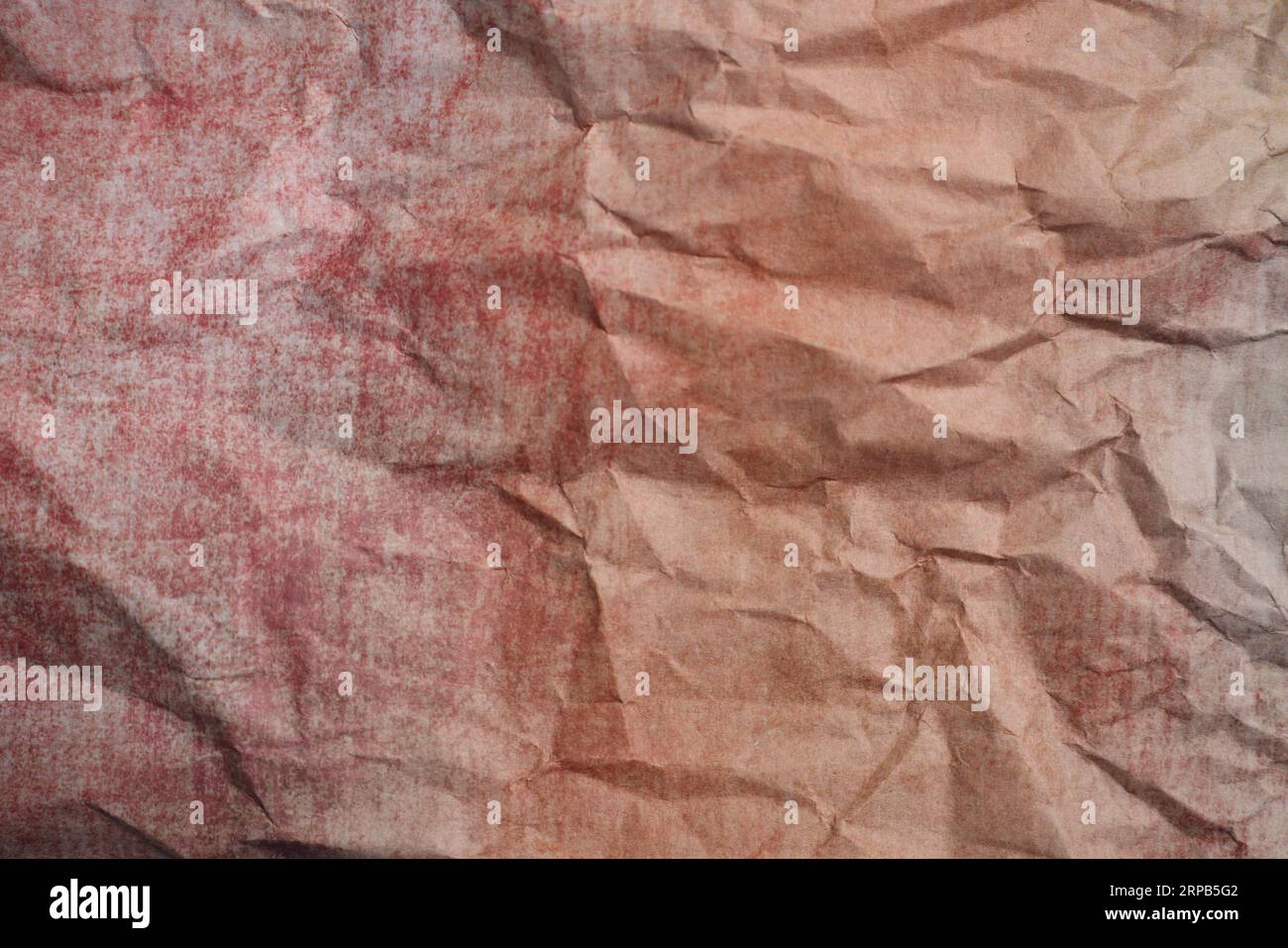 Texture of crumpled parchment paper as background, top view Stock Photo ...