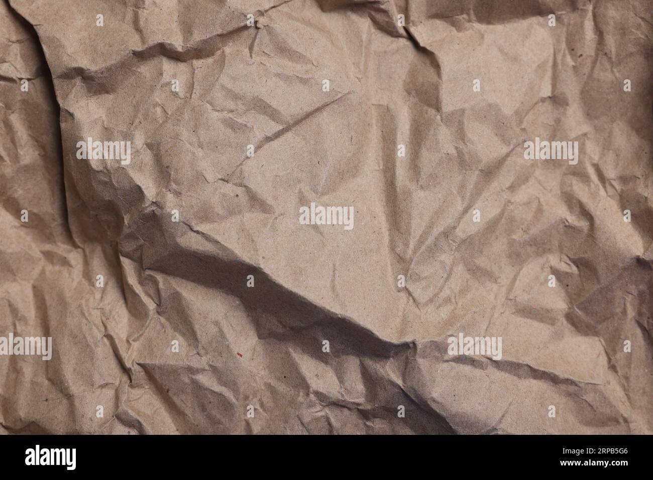 Texture of crumpled parchment paper as background, top view Stock Photo ...