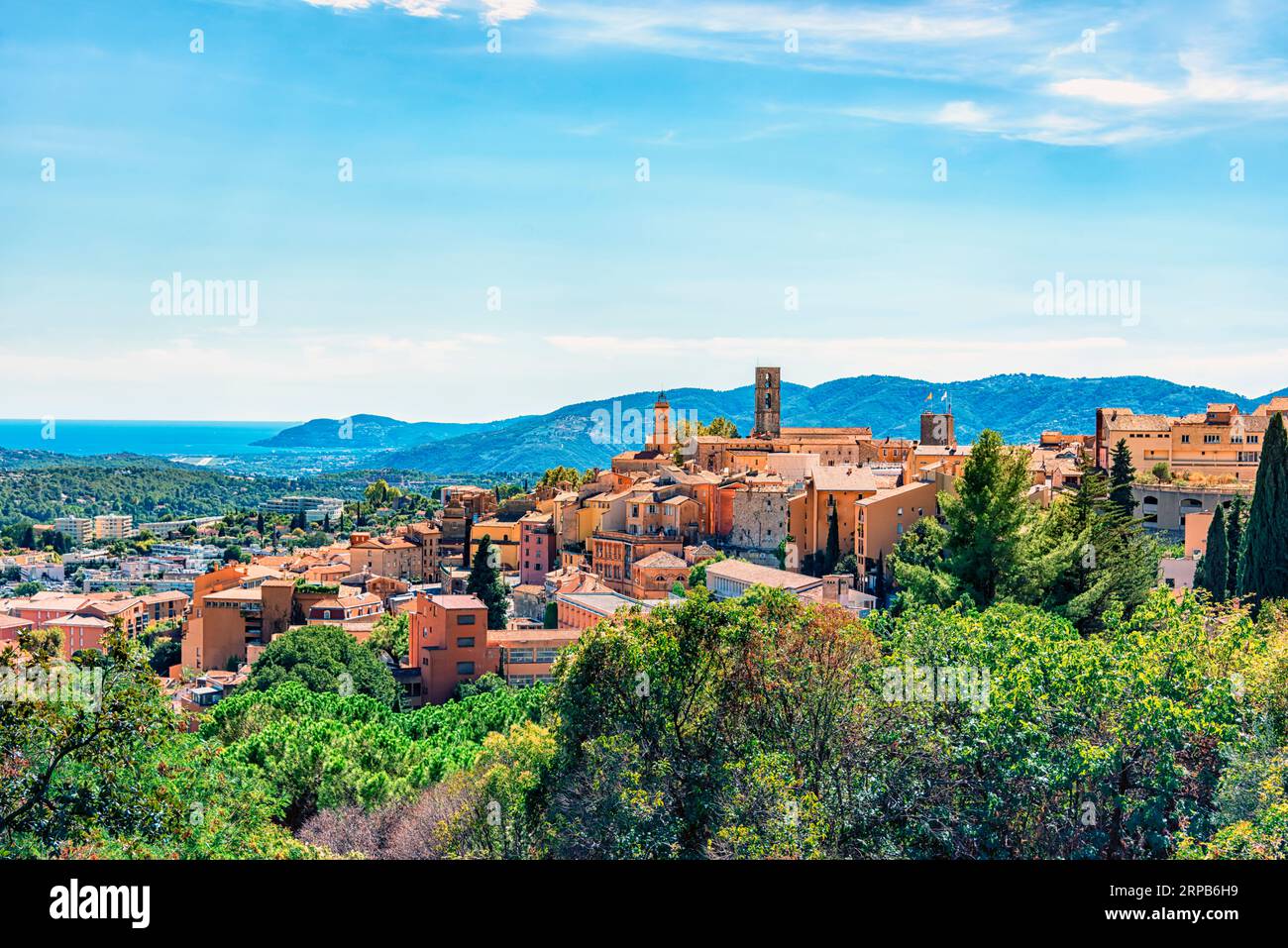 The city of Grasse on the French Riviera Stock Photo - Alamy
