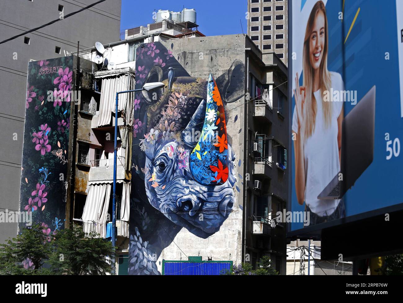 Graffiti in beirut lebanon hi-res stock photography and images - Alamy