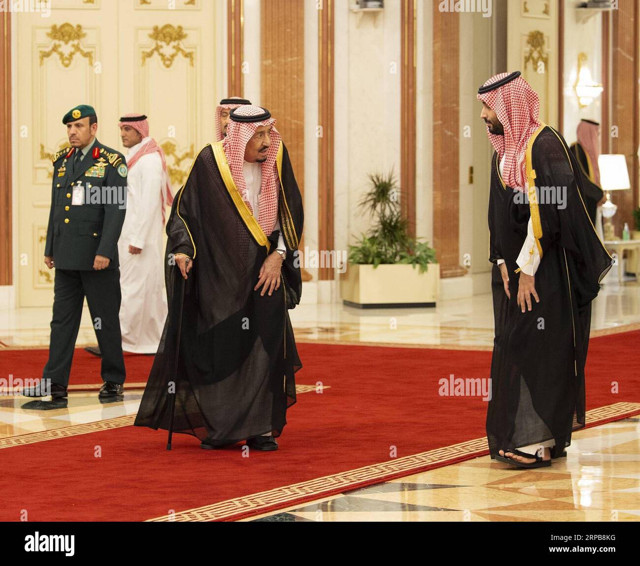 King salman and mohammed bin salman hi-res stock photography and images - Alamy
