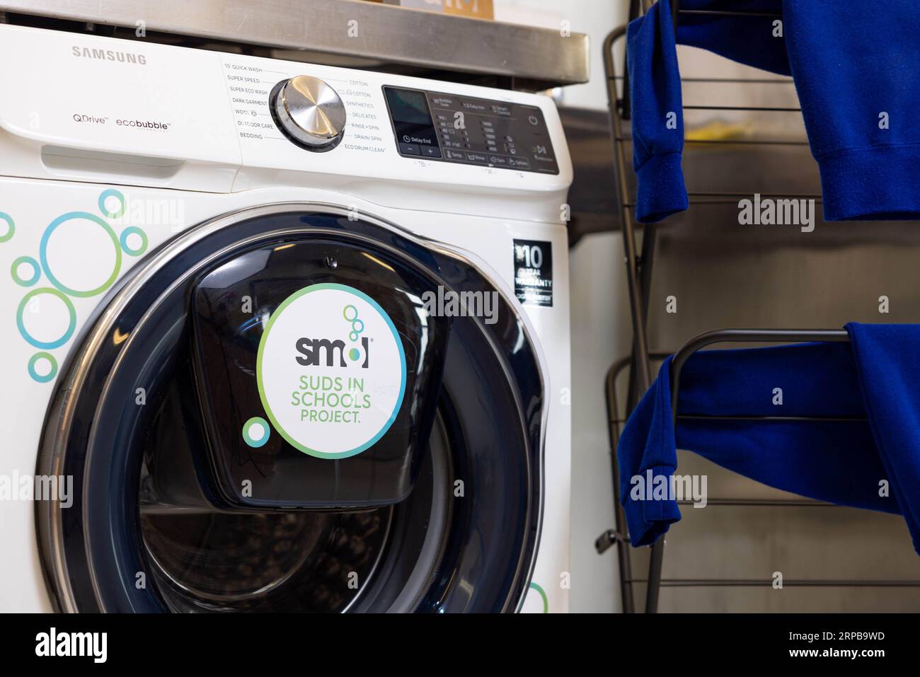EDITORIAL USE ONLY The laundry facilities at St. Cuthbert's Catholic ...