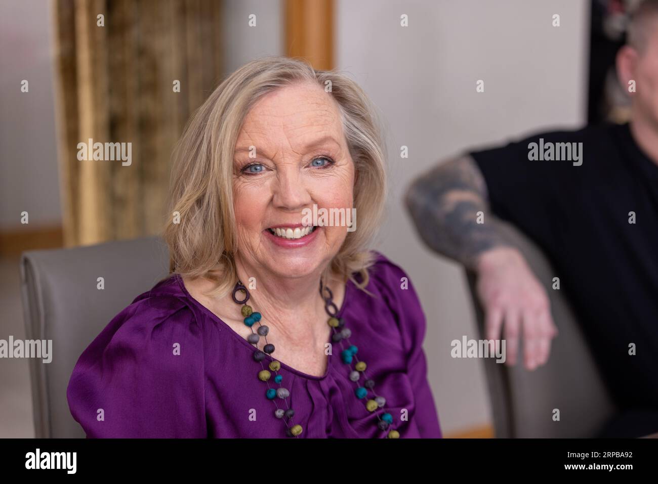 London UK, 27th Jan 2022: The famous UK British Celebrity and TV ...