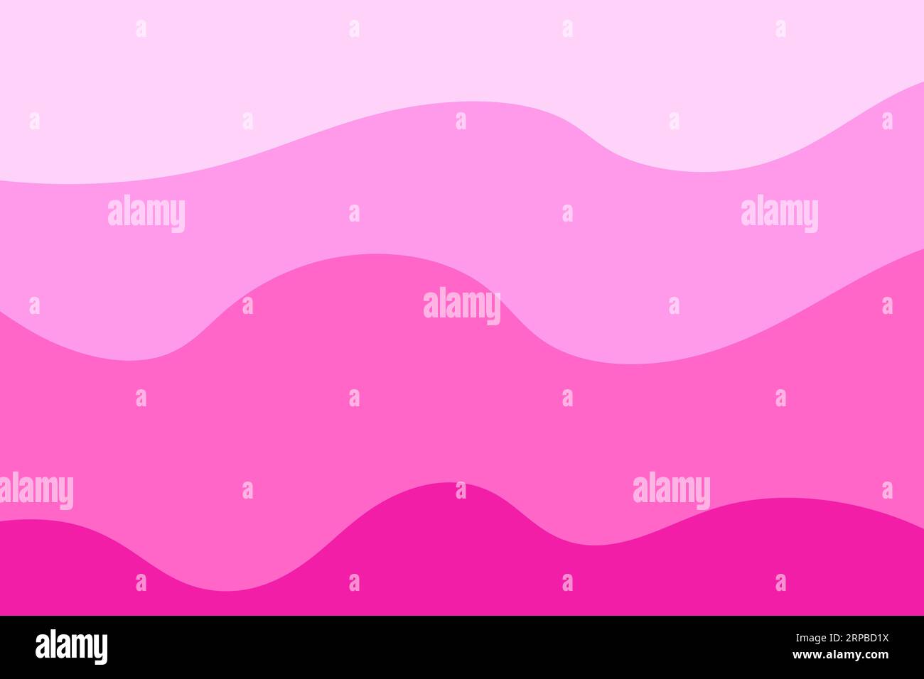 Pink Gradient Abstract Wavy Vector Background Stock Vector Image & Art ...