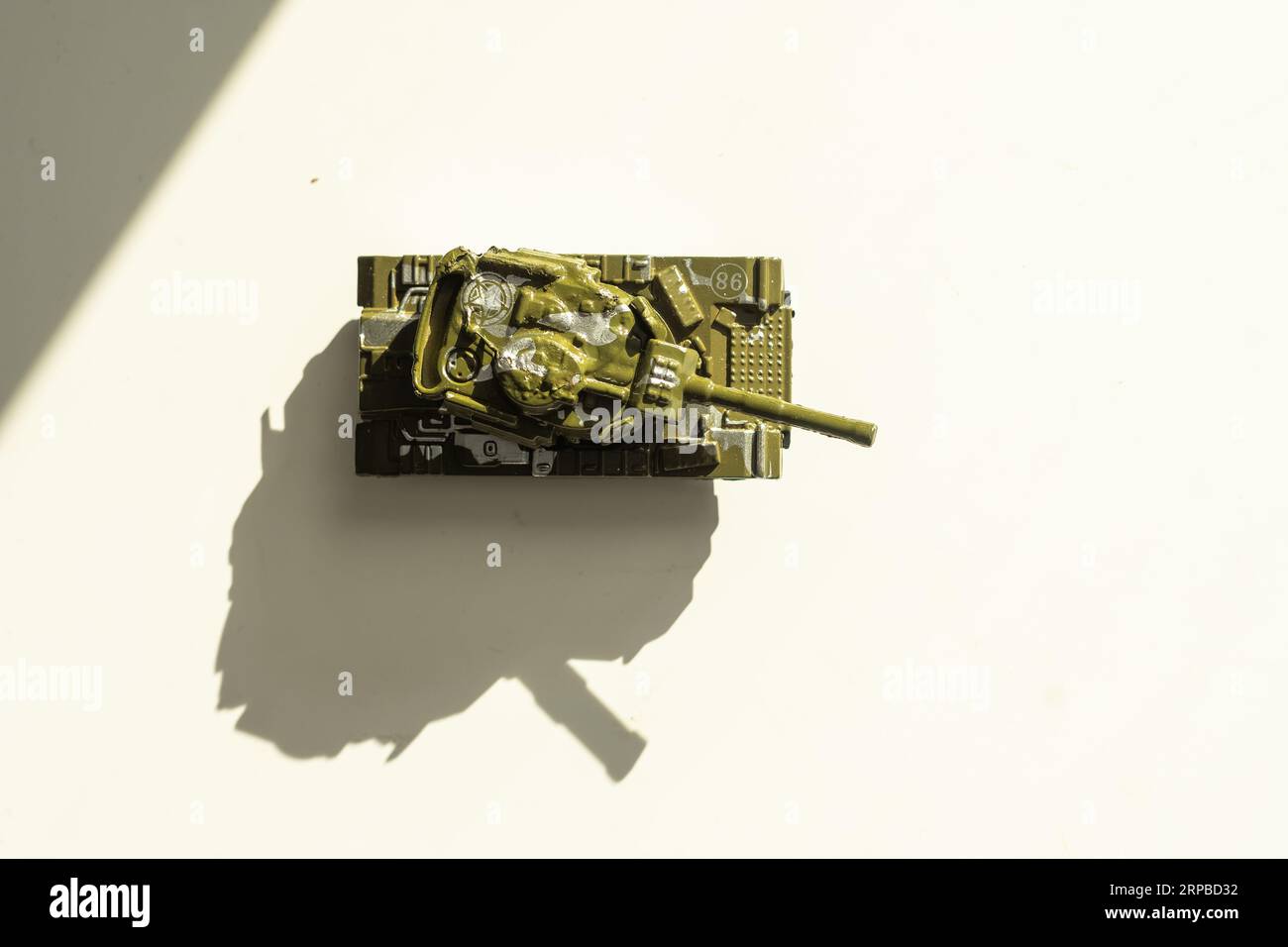 Scale model of a german tank from WWII Stock Photo - Alamy