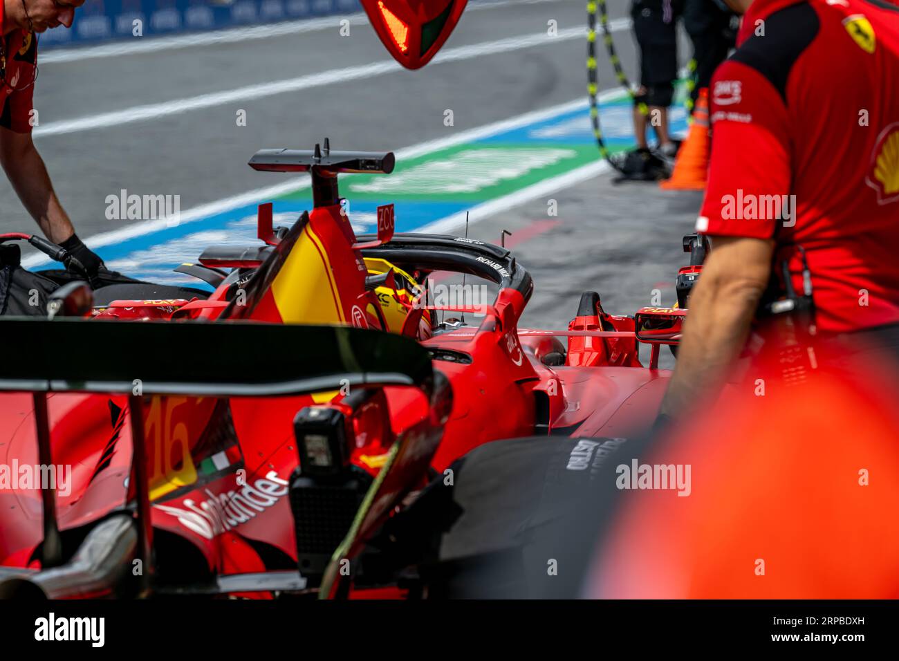 MONZA CIRCUIT, ITALY - SEPTEMBER 01: Charles Leclerc, Ferrari SF-23 ...