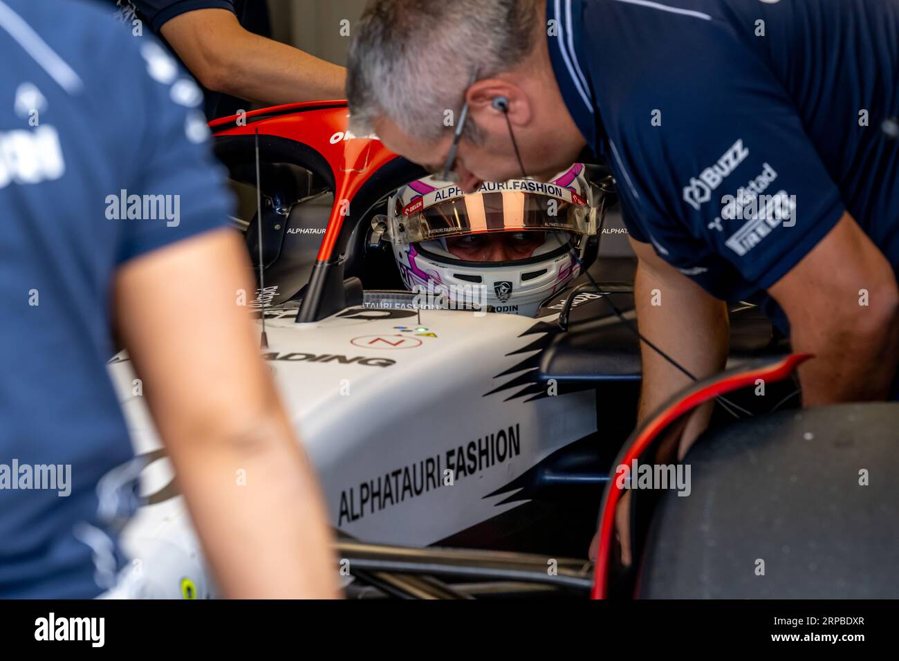 MONZA CIRCUIT, ITALY - SEPTEMBER 01: Liam Lawson, AlphaTauri LL30 ...