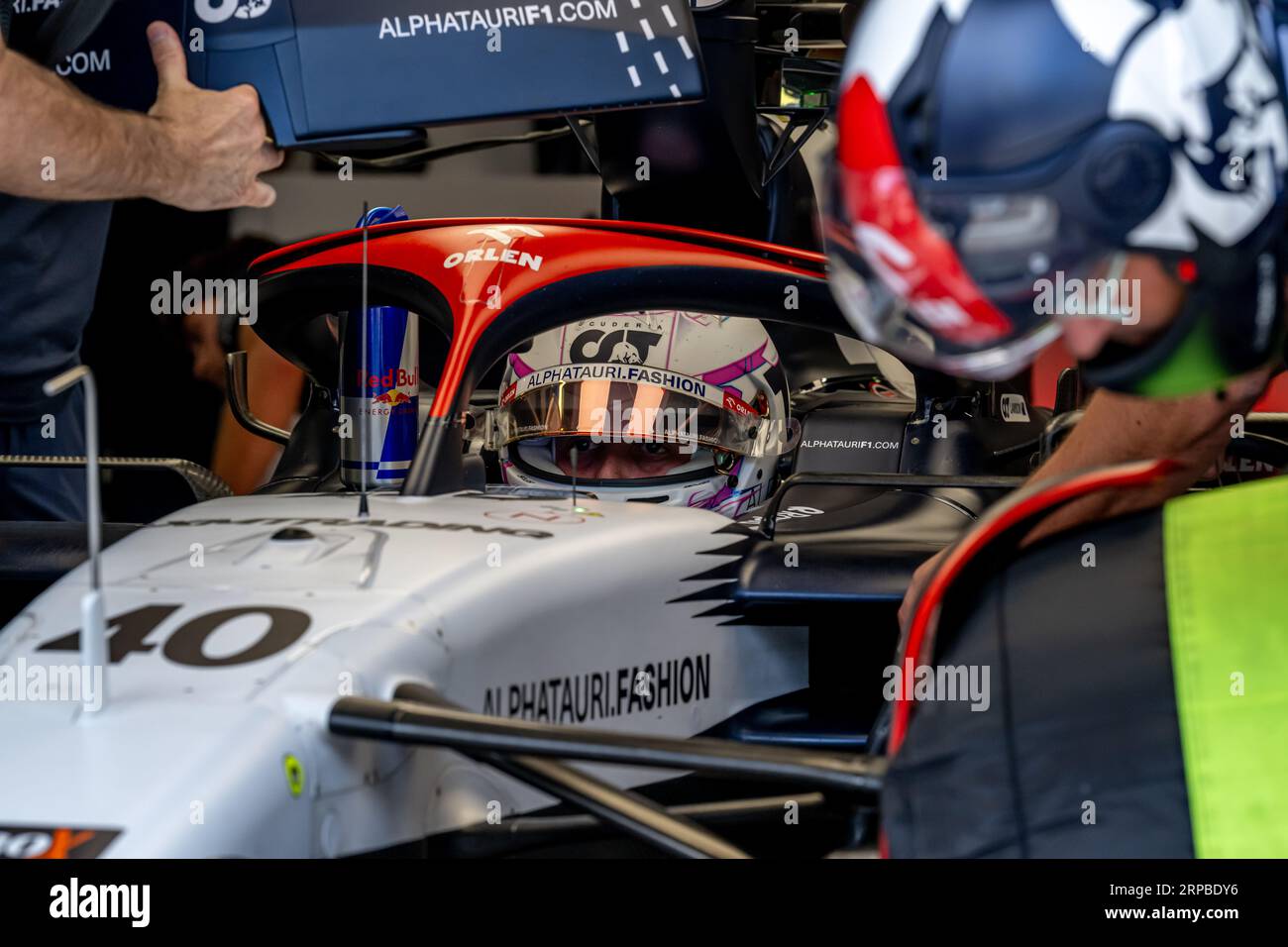 MONZA CIRCUIT, ITALY - SEPTEMBER 01: Liam Lawson, AlphaTauri LL30 ...