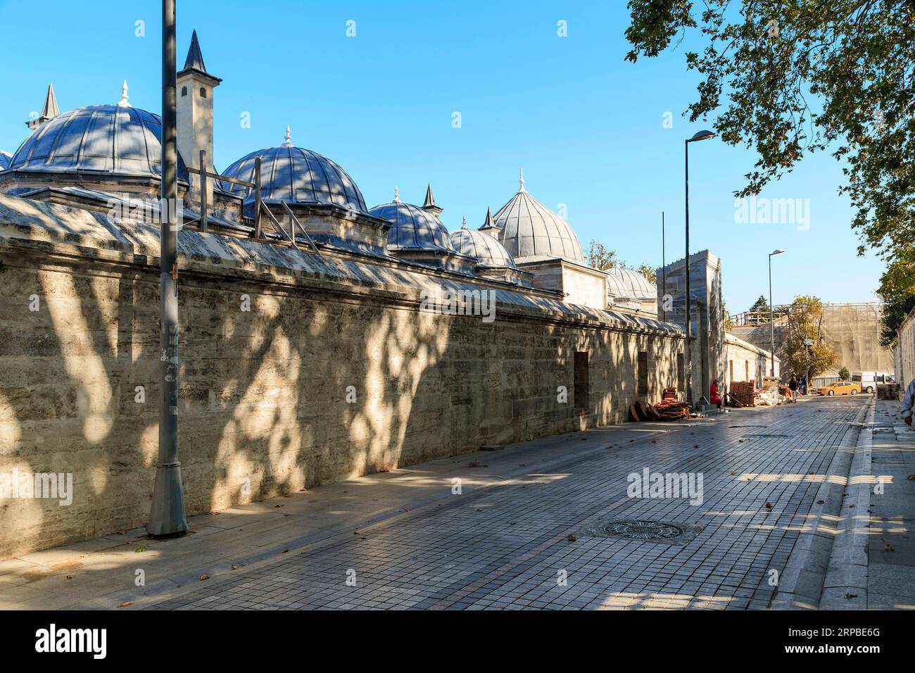 ISTANBUL, TURKEY - SEPTEMBER 14, 2017: These are the buildings of the ...