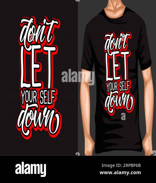 Let down text Stock Vector Images - Alamy
