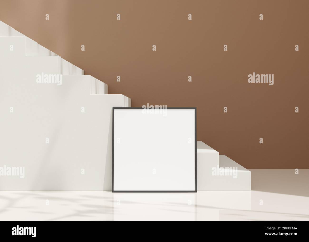 Clean, modern, minimal frame mockup Stock Photo - Alamy