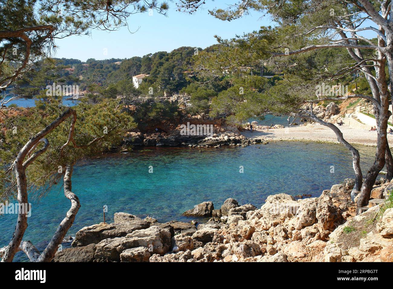 Seaside to Bandol peninsula of the Capelan Var Provence Stock Photo - Alamy