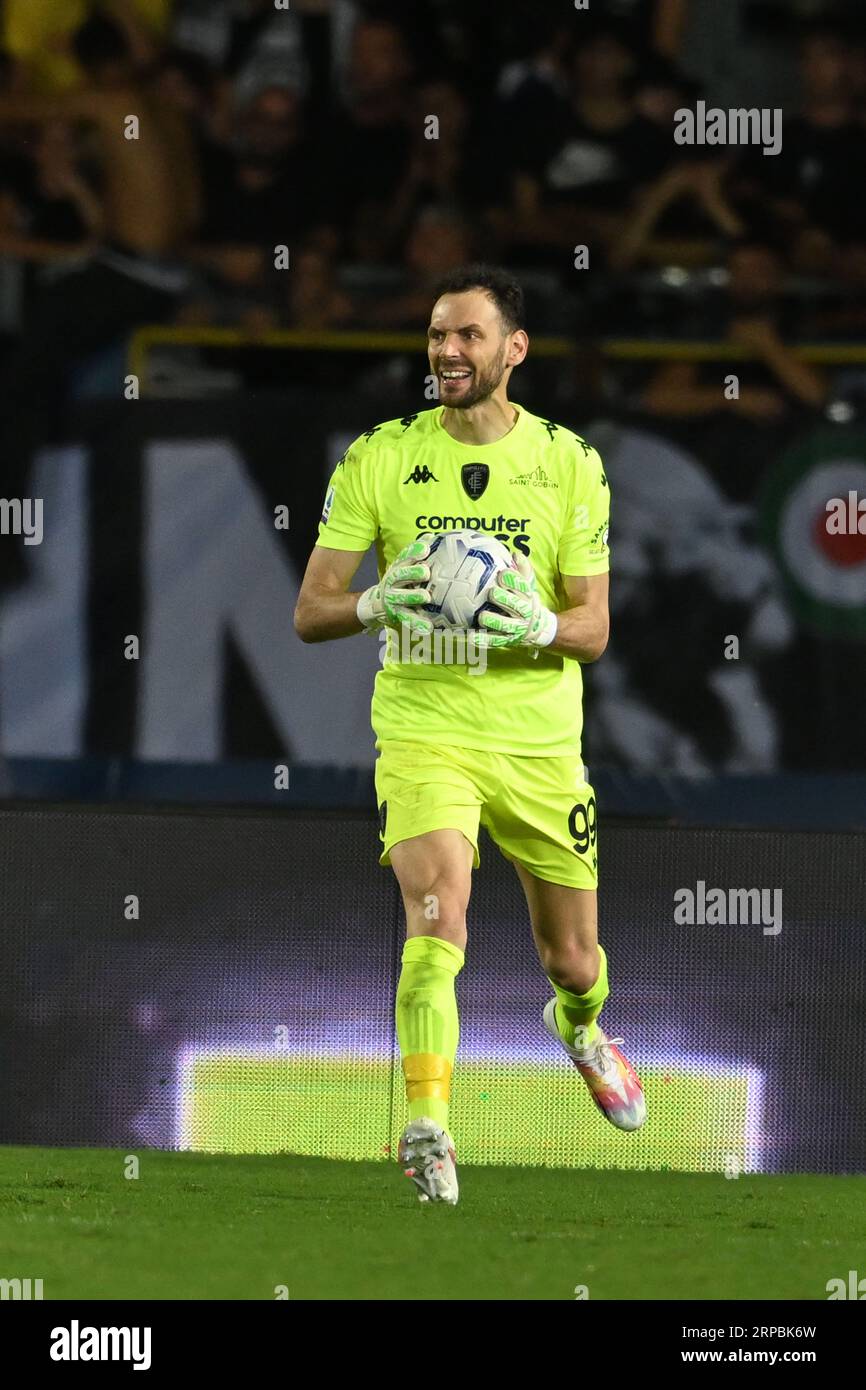 Etrit Berisha (Empoli) during the Italian "Serie A" match between ...